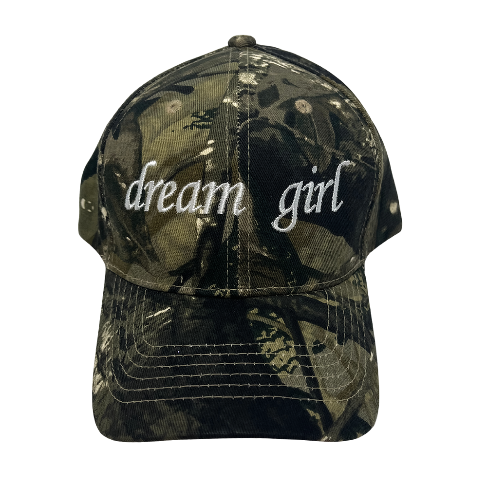 DREAM GIRL CAMO HAT – dramaforbreakfast